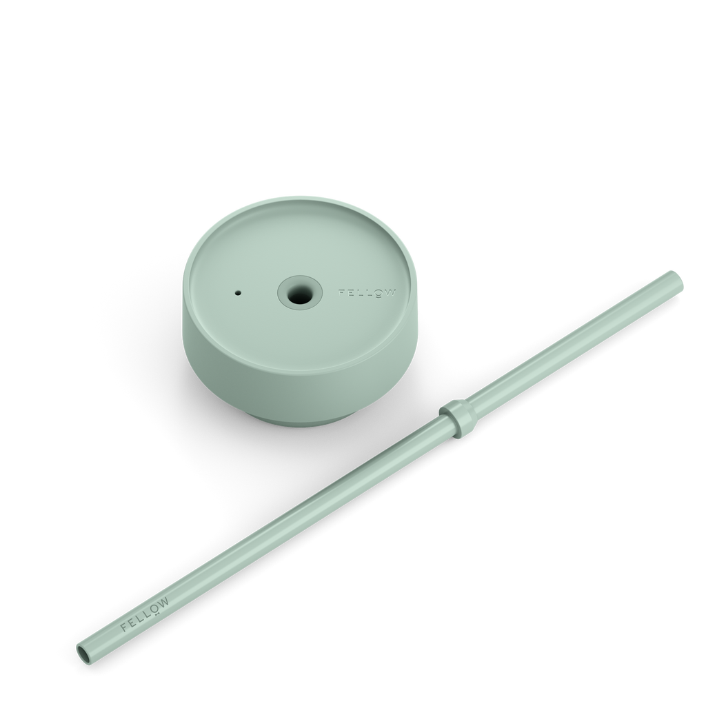 The Cold Lid + Straw – Yellow Stuff